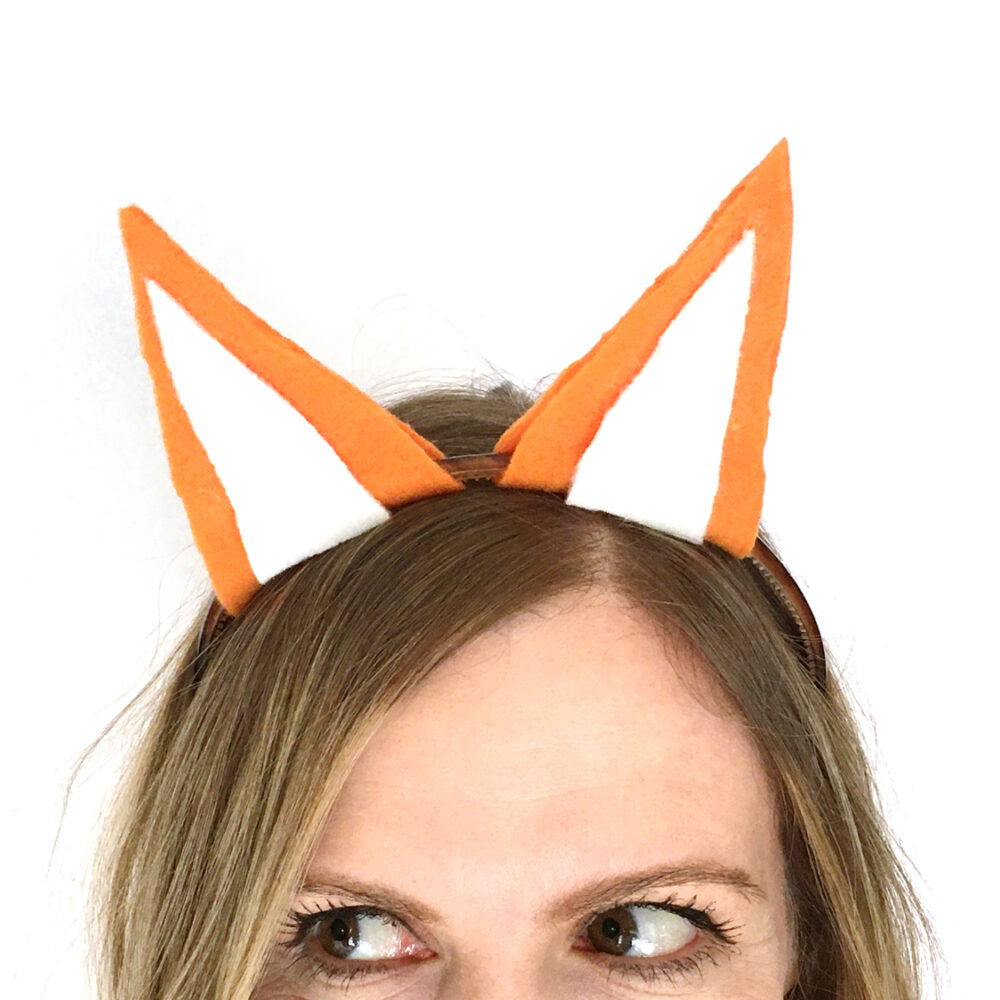 No Sew Fox Ears Template | Hello Small World